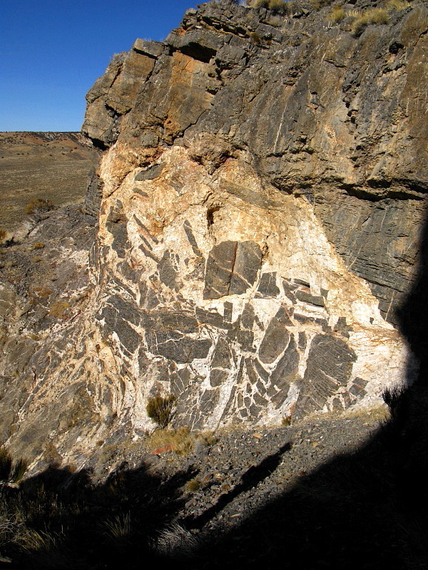 Looking For Detachment: ENE of Center: Breccia at Devils Gate