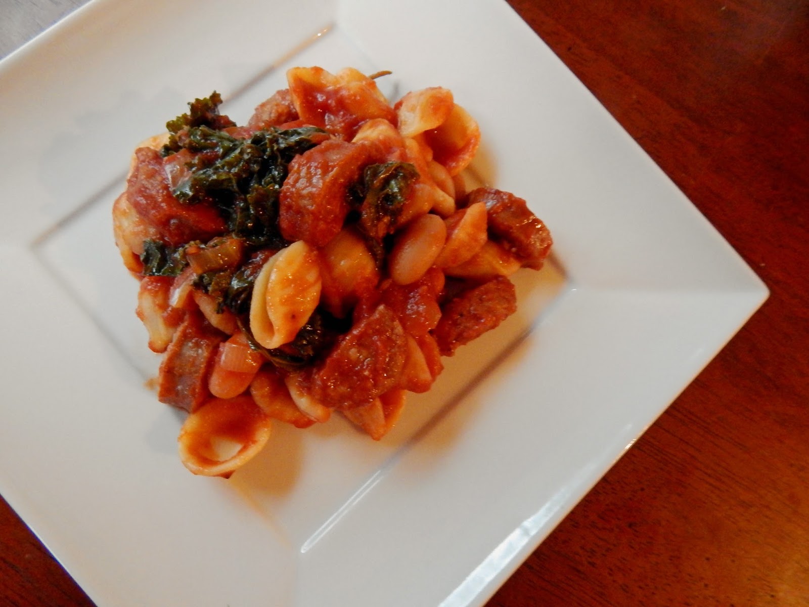 The Nerdy Chef: Sausage, Kale, and White Bean Ragu