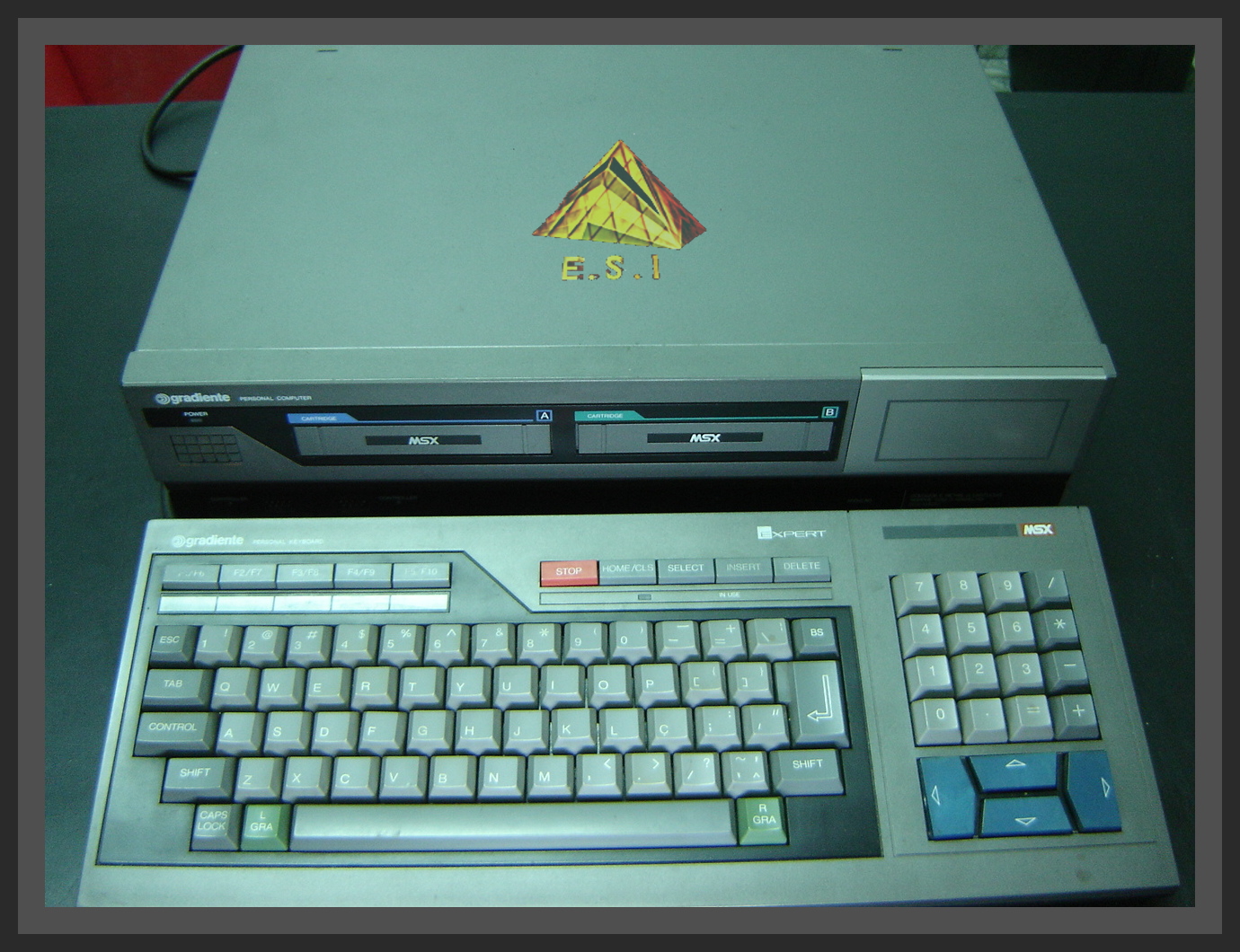 MSX Computador Vídeo Game Brasileiro Modelos e Acessórios História ...