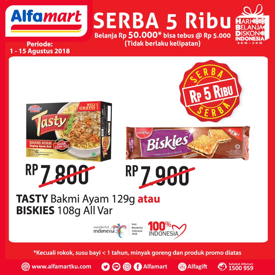 Promo 5000 | Tebus Murah Goceng 5 Ribu - PROMO HARGA