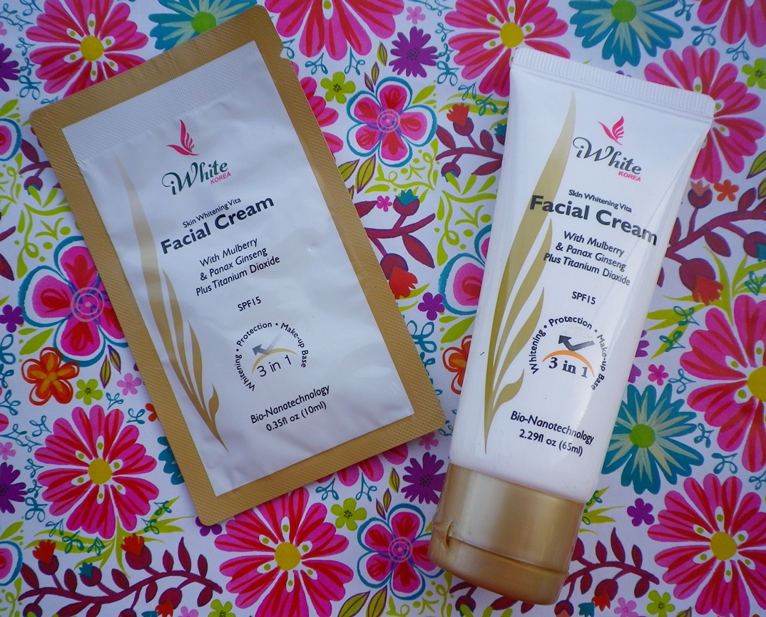 ANAlysisofmylife...: IWHITE KOREA'S Skin Whitening Vita Facial Cream