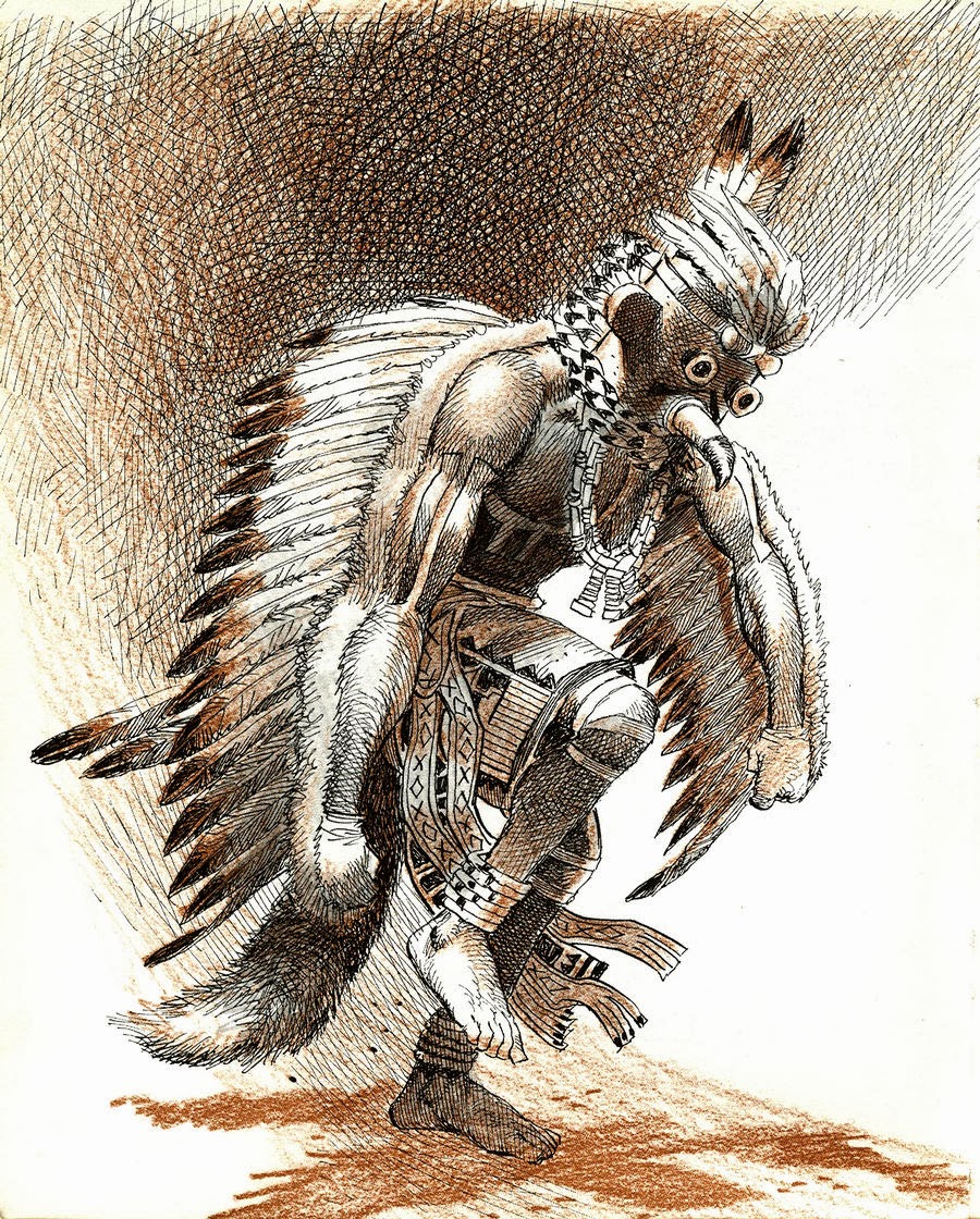 Saved From The Paper Drive: Jack Davis' Indians