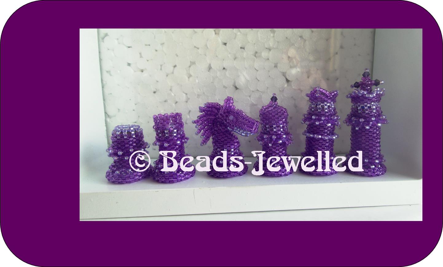 Beads-Jewelled Beaded Wonders : A Game of Chess