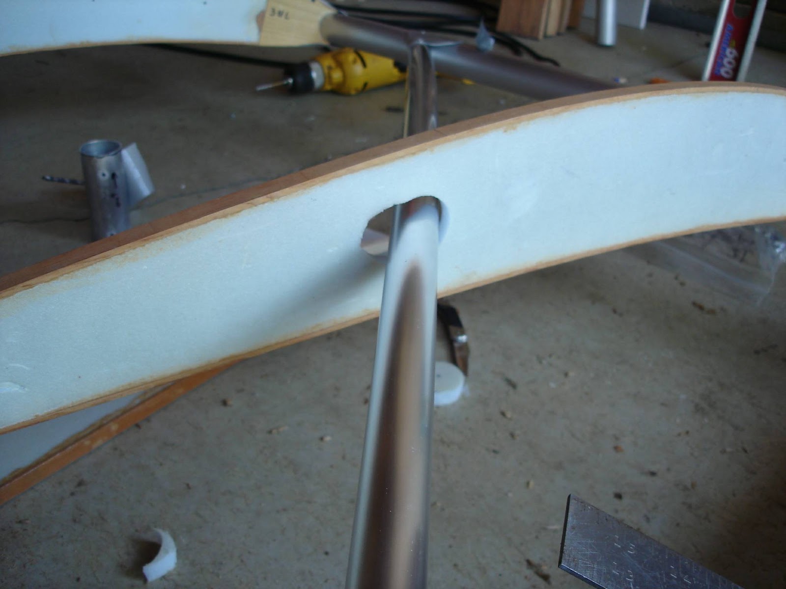 Easy Riser glider frame repair diary: #5 Diagonal Strut Install ...