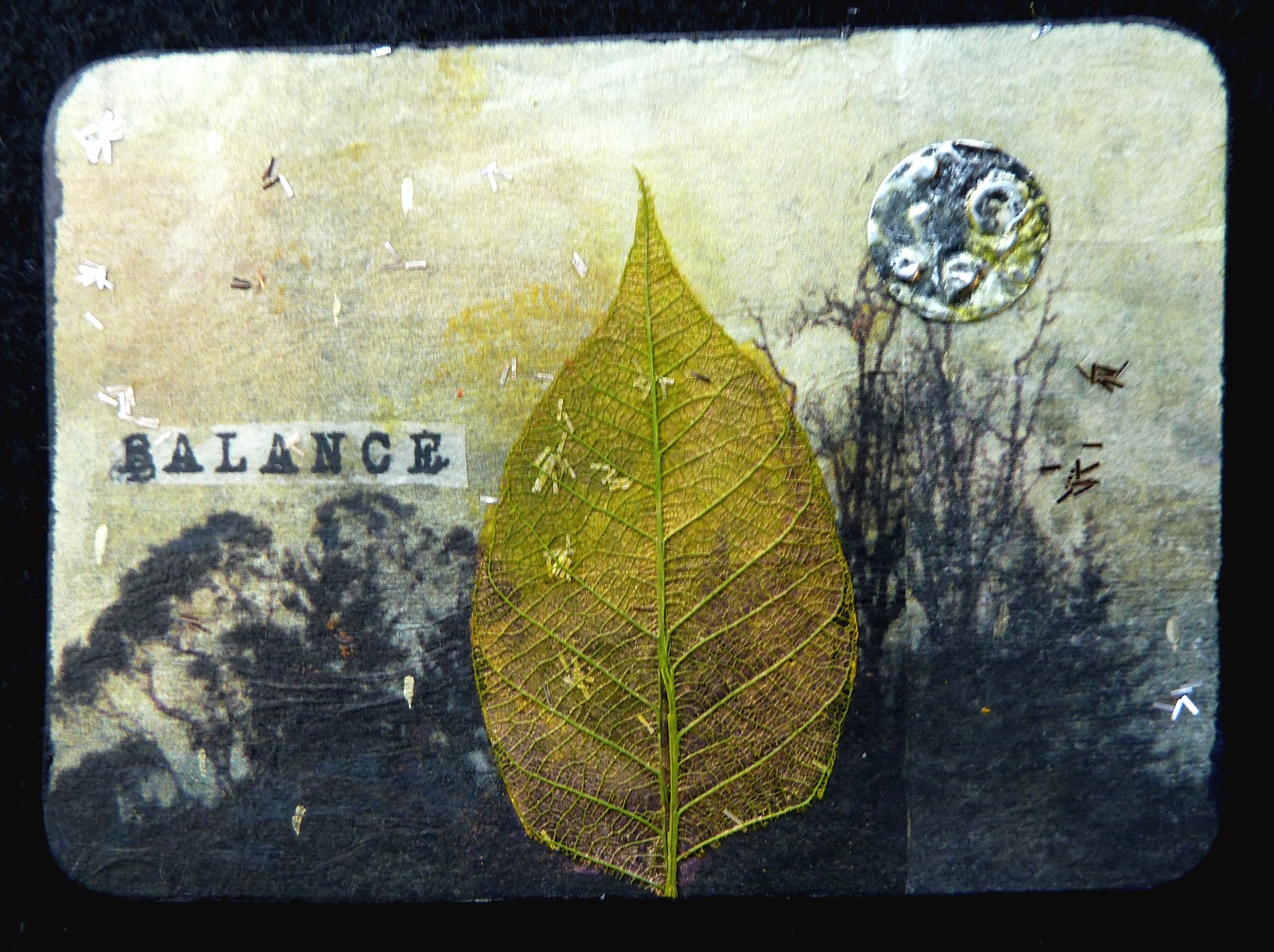 marie z johansen: Rain: The Feeling Artist Trading Cards