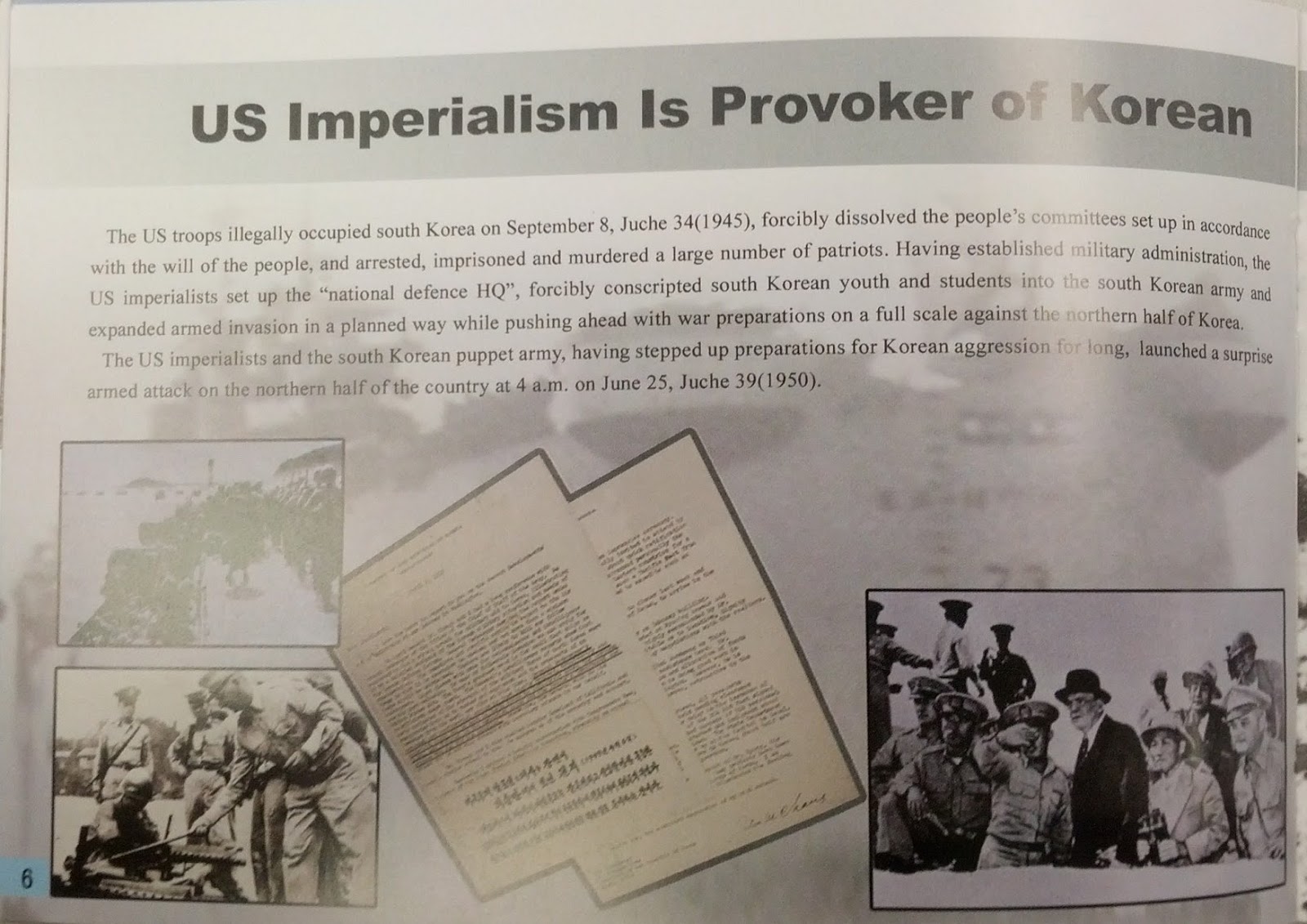 Students of History: North Korean Museum Guide Lesson on the Korean War