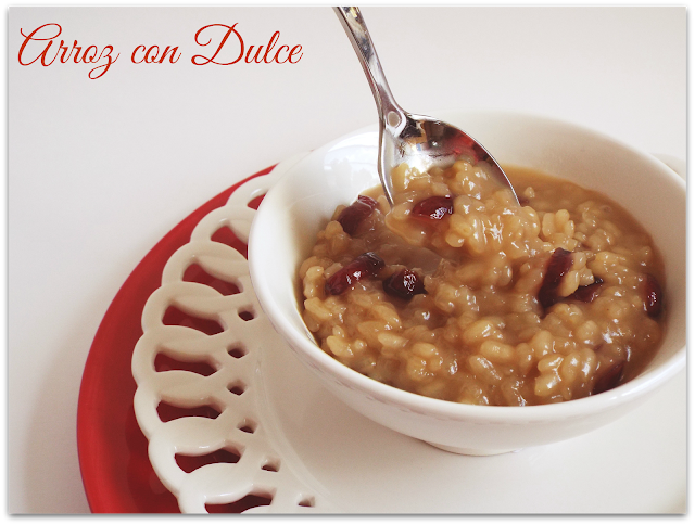 Puerto Rican rice pudding