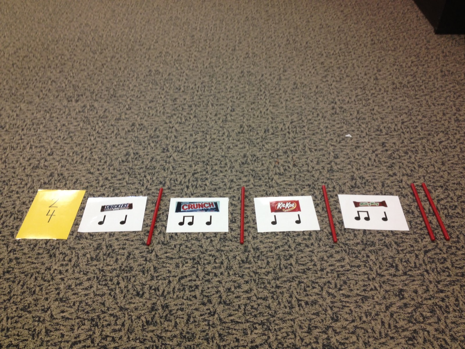 The Sweetest Melody: Candy Bar Rhythms