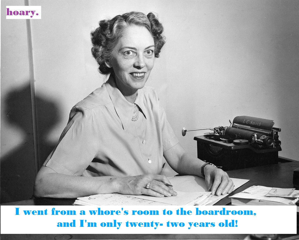 subversive verbal: hoary