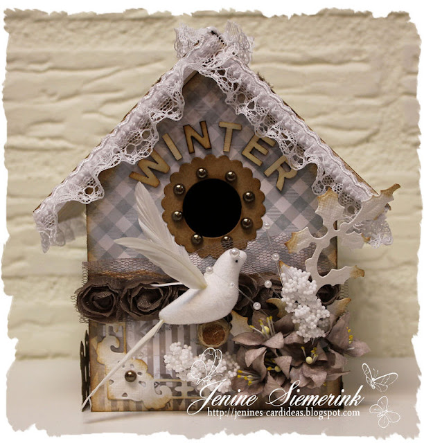 Jenine Siemerink: Winterhuis - RosaDotje - Pere Noël