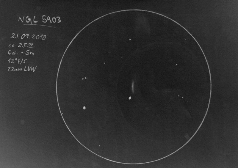 Taunus-Astronomie: Zeichnungen - Galaxien