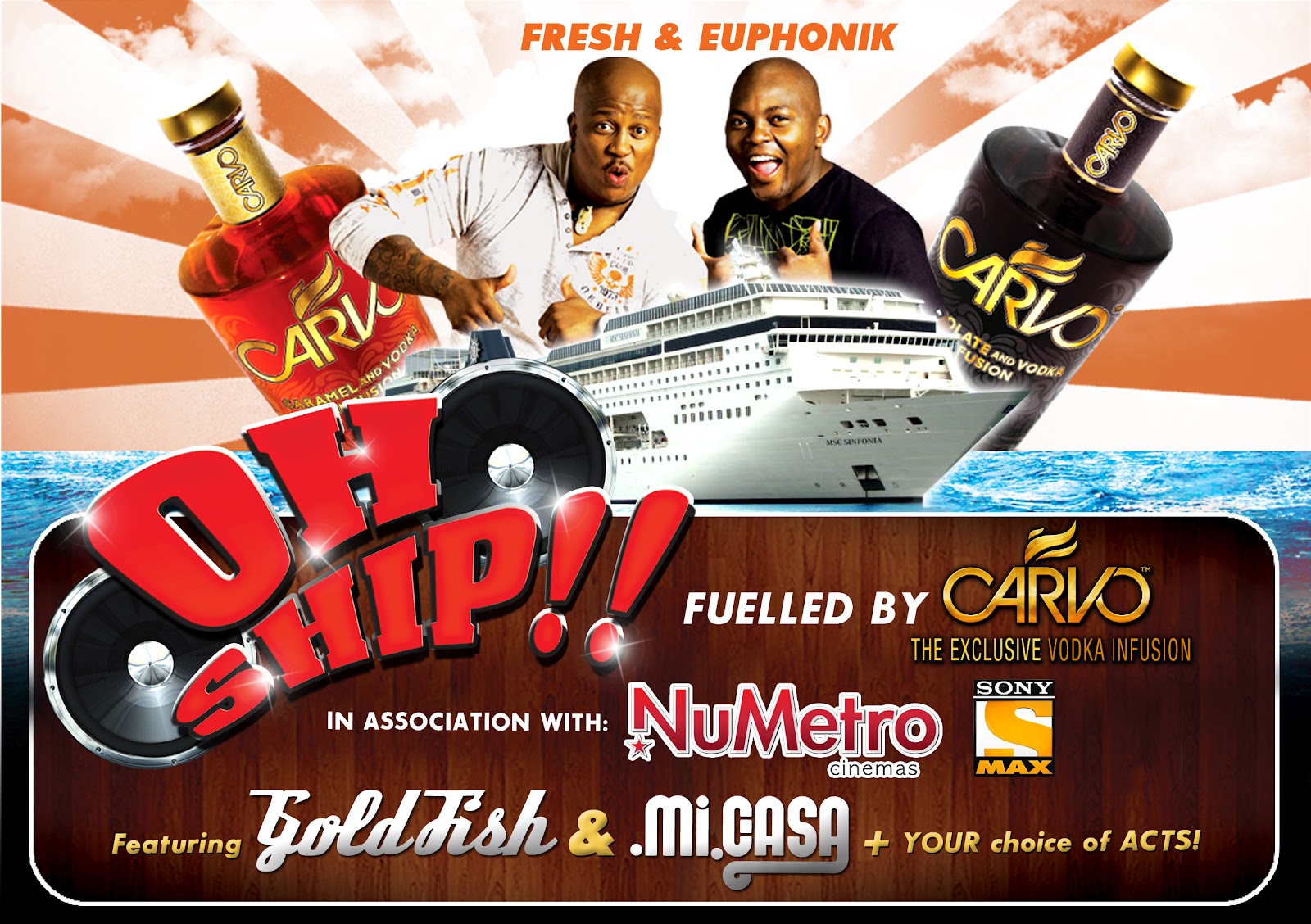 Oh Ship! Cruising the ocean of hot tunes...