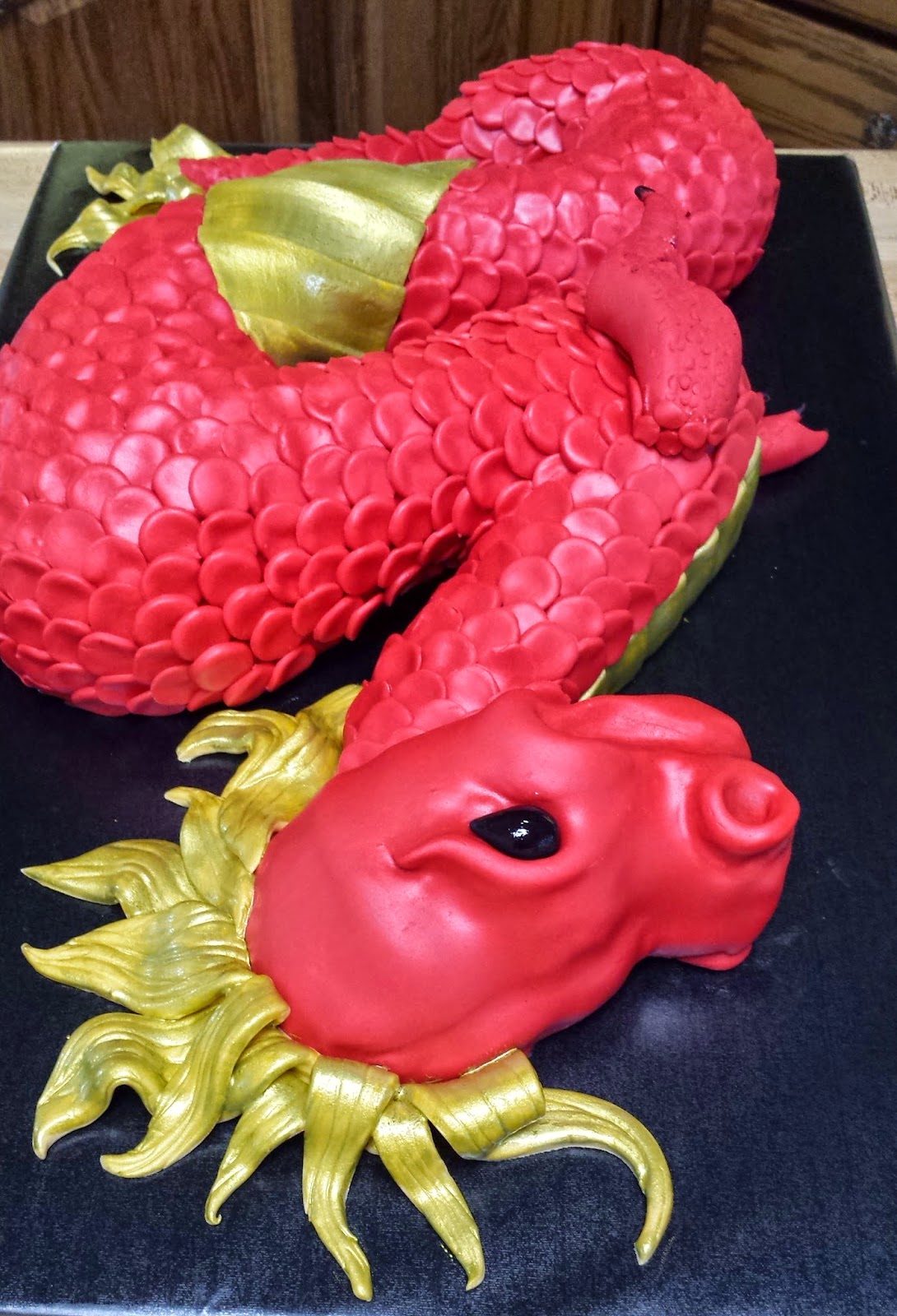 Cake Blog: Dragon Cake Tutorial
