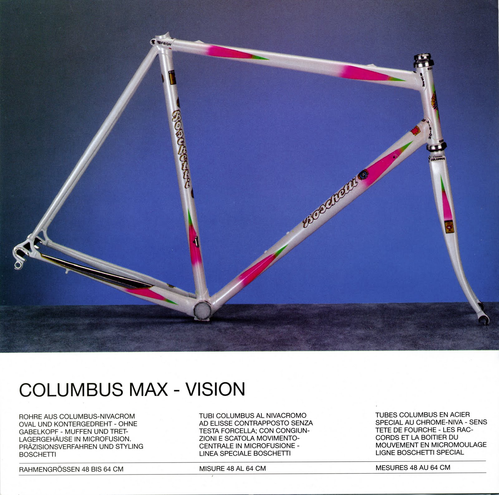 Columbus MAX Bikes: Boschetti