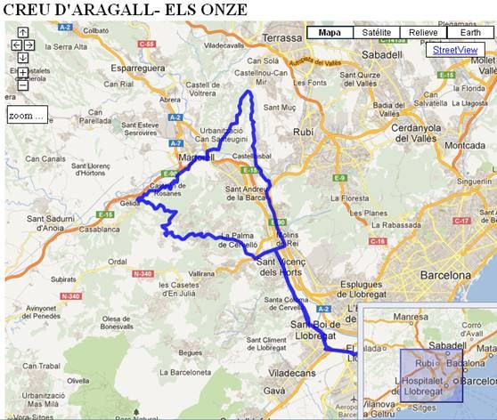 Agrupació Ciclista El Prat: Salida 26 de Agosto, Castellbisbal