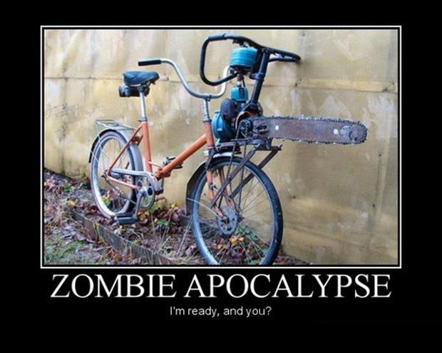 Prepper images and Meme's : apocalypse bike
