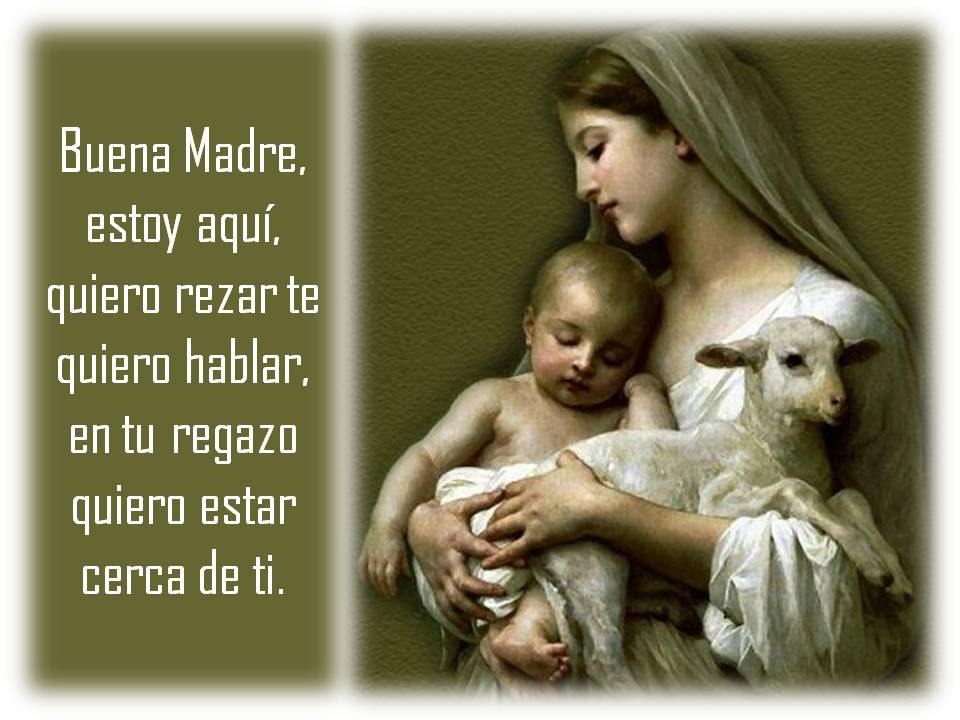 MAR Y LUZ: "CON FLORES A MARÍA"