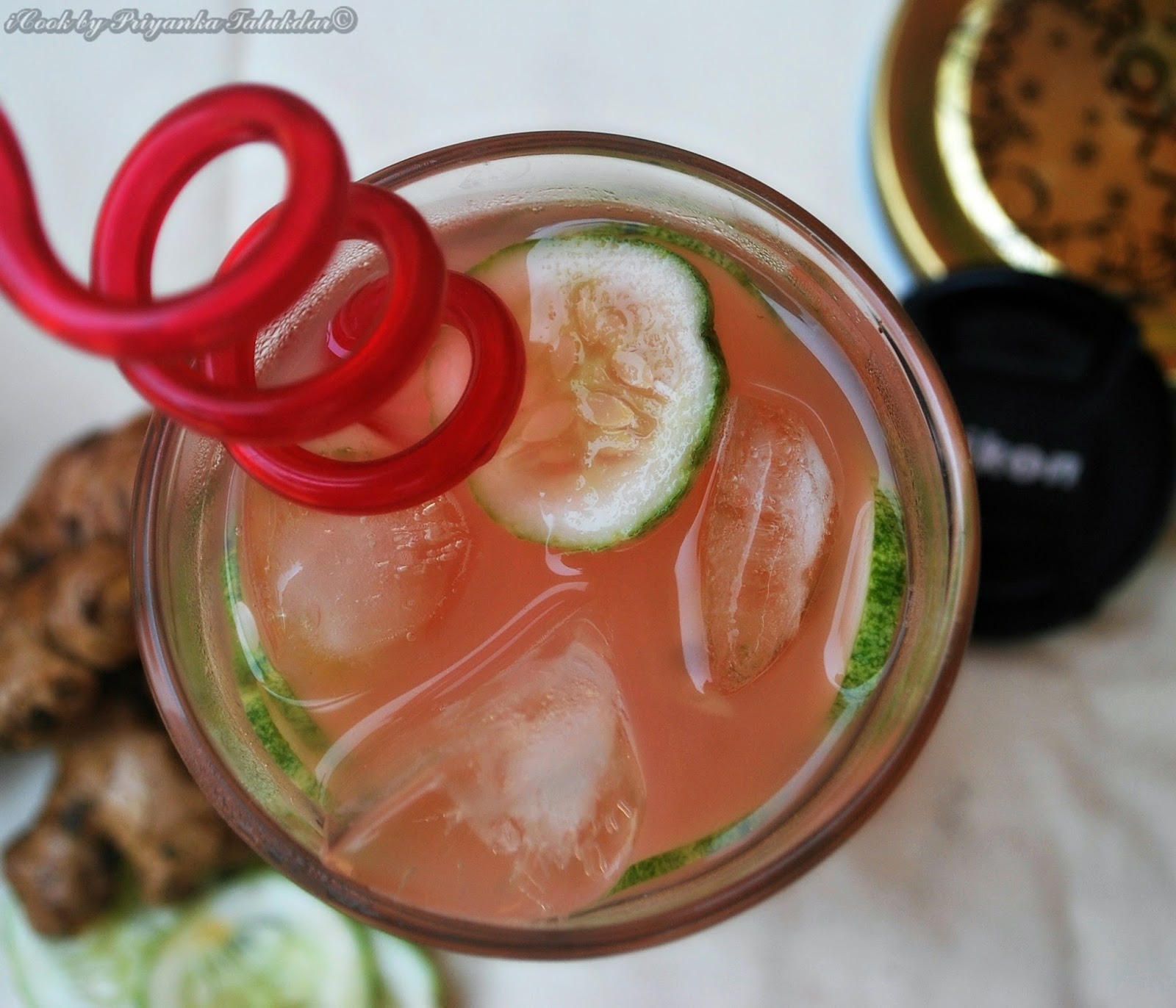 iCook: Homemade Ginger Ale Soda Pop