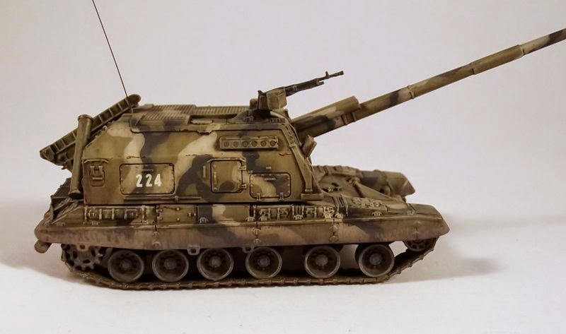 Gulumik Military Models: 2S19 MSTA-S 1/72 repainted/rebuilt diecast ...