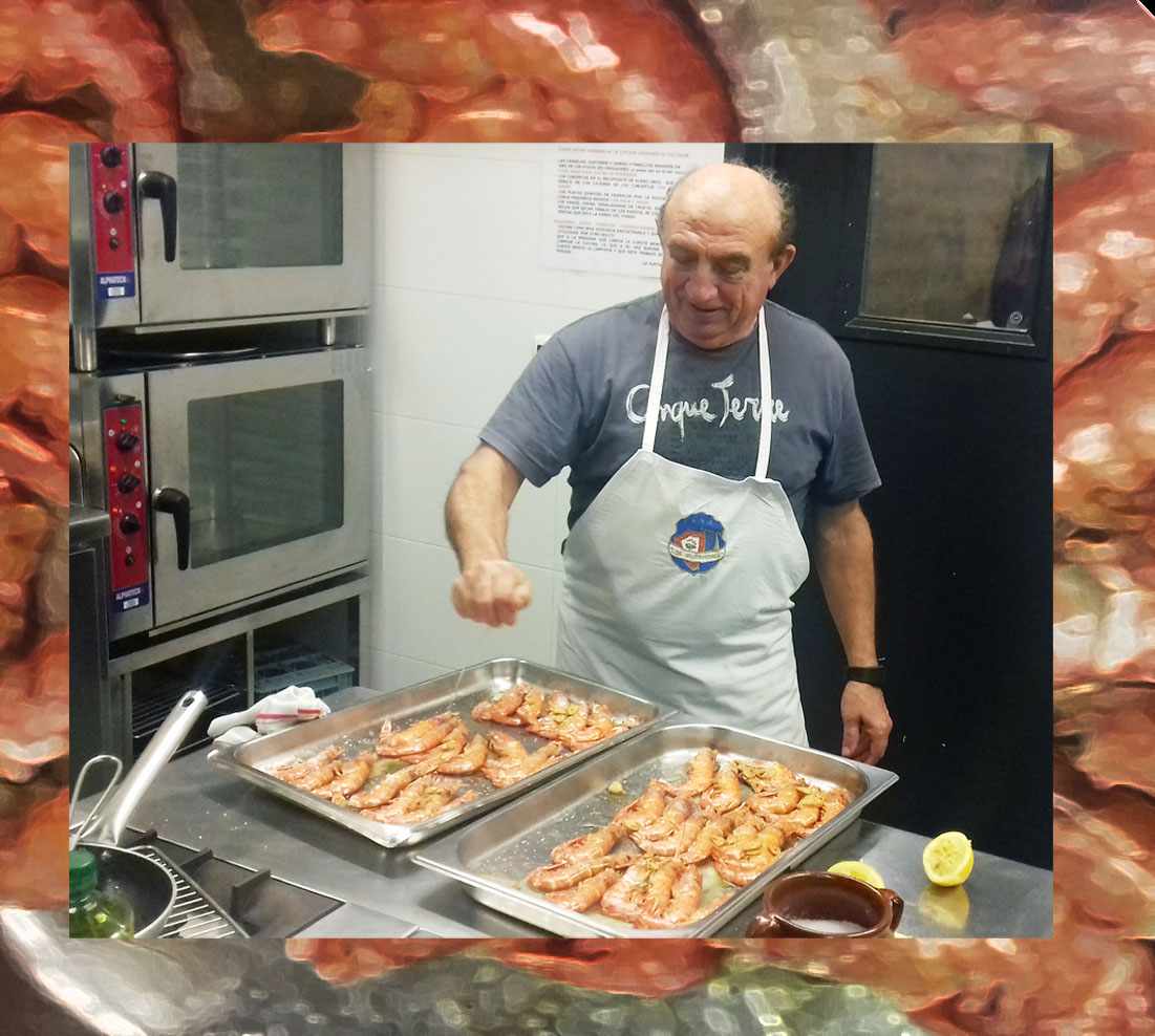 Cocinaconmielja Gambones Horno ROQUE 