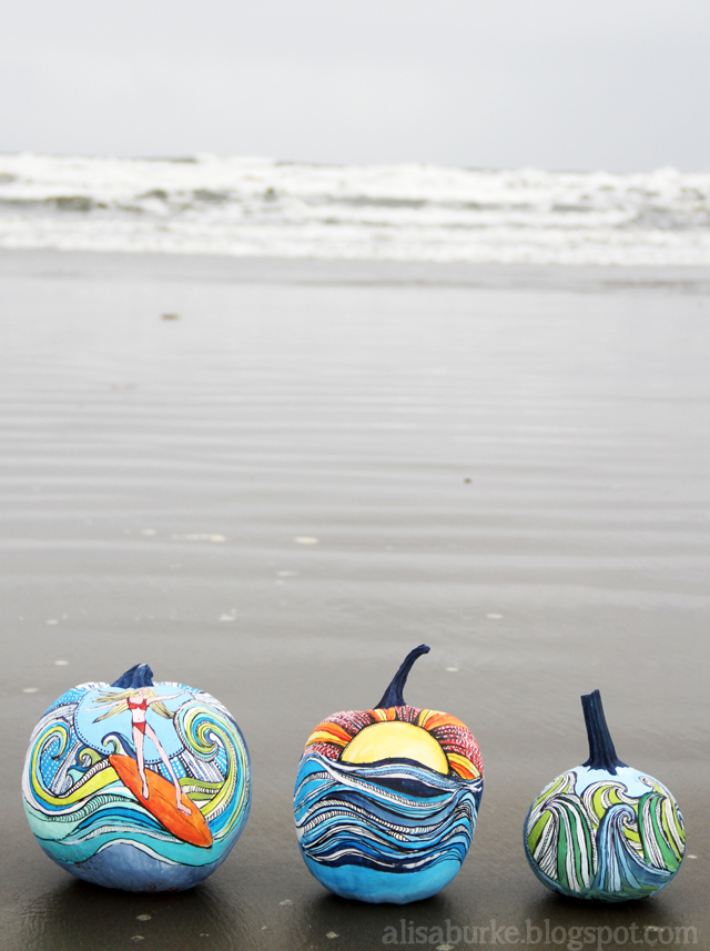 35 Best Coastal Pumpkins for Fall | Pumpkin decorating, Fall halloween ...