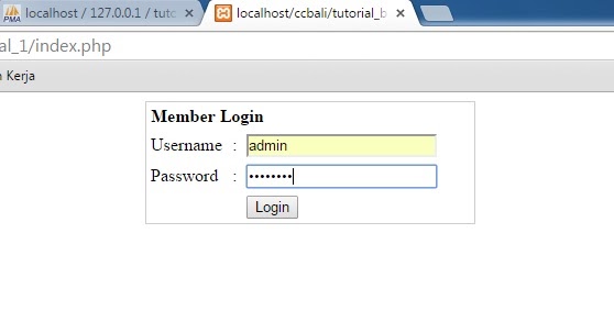 Membuat Login Form Sederhana dengan PHP dan MySQL - Jelajah Dunia Internet