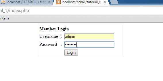 Membuat Login Form Sederhana dengan PHP dan MySQL - Jelajah Dunia Internet