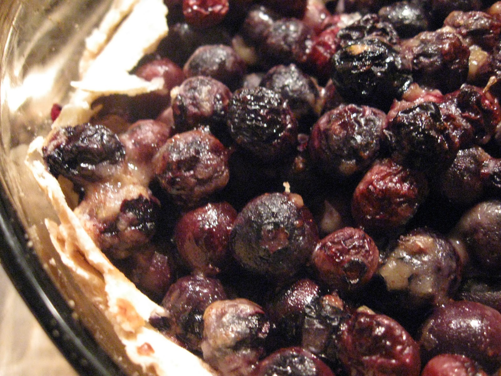 Snozzberry Pie: Deep Dish Blueberry Pie