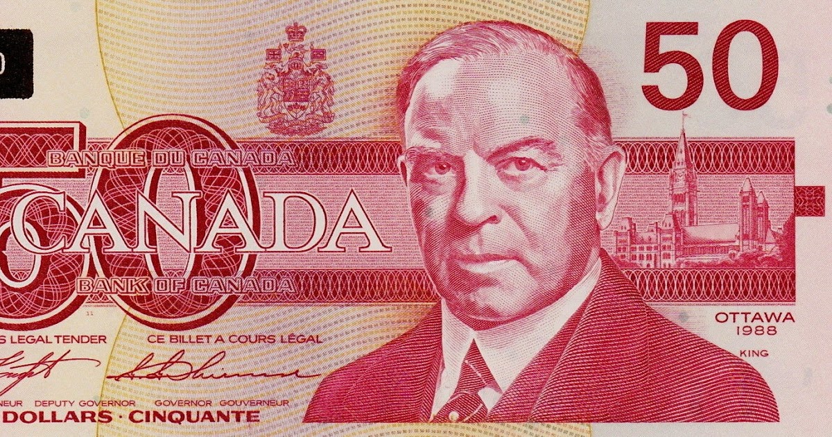 Canada 50 Dollars banknote 1988 Mackenzie King|World Banknotes & Coins ...