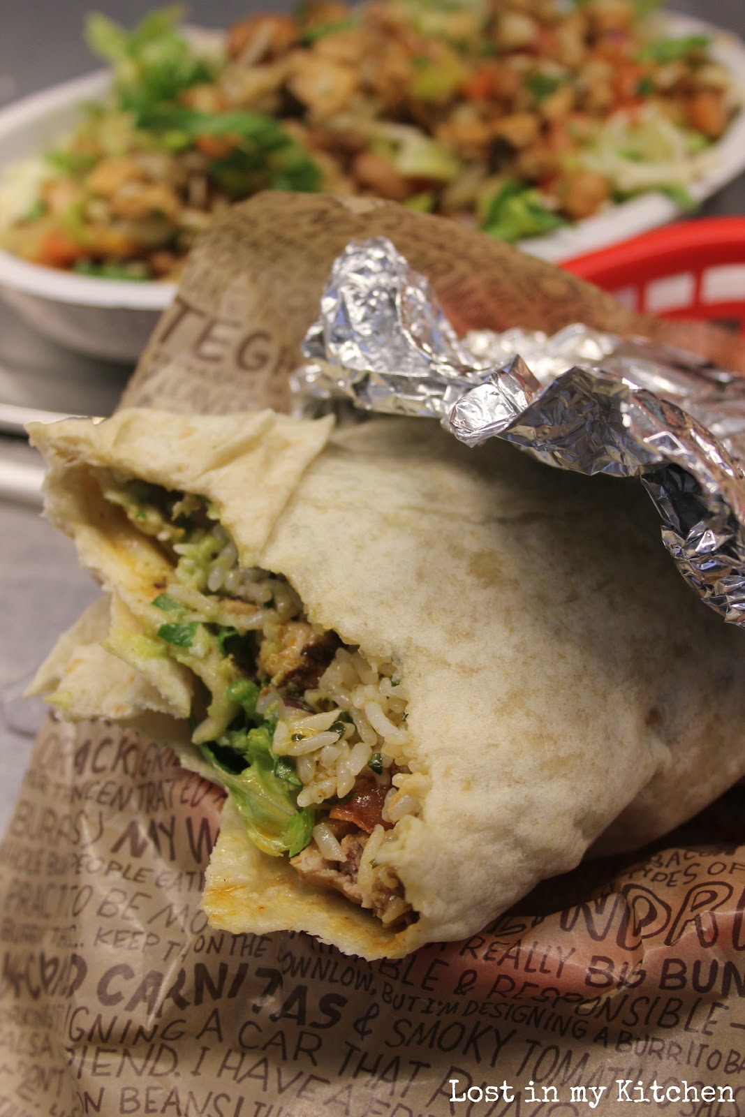 Lost in my Kitchen: Chipotle - Mexican grill à Paris