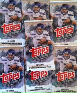 Sport Card Collectors: Retail Break 'Em: 2014 Topps Football Mega Box