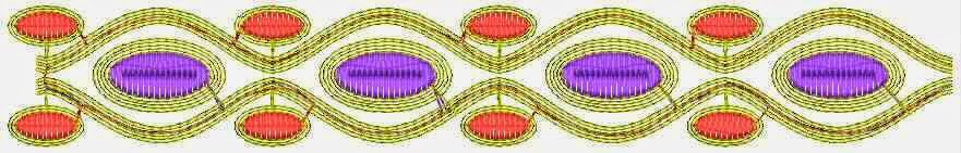 EmbDesignTube: 2014 Fashion Belt Cording Lace Designs