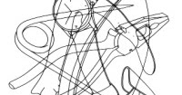 Drawing : Michael Craig-Martin and line drawing