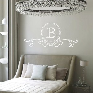 Eye For Design: Monograms.......Decorate Your Interiors With Them