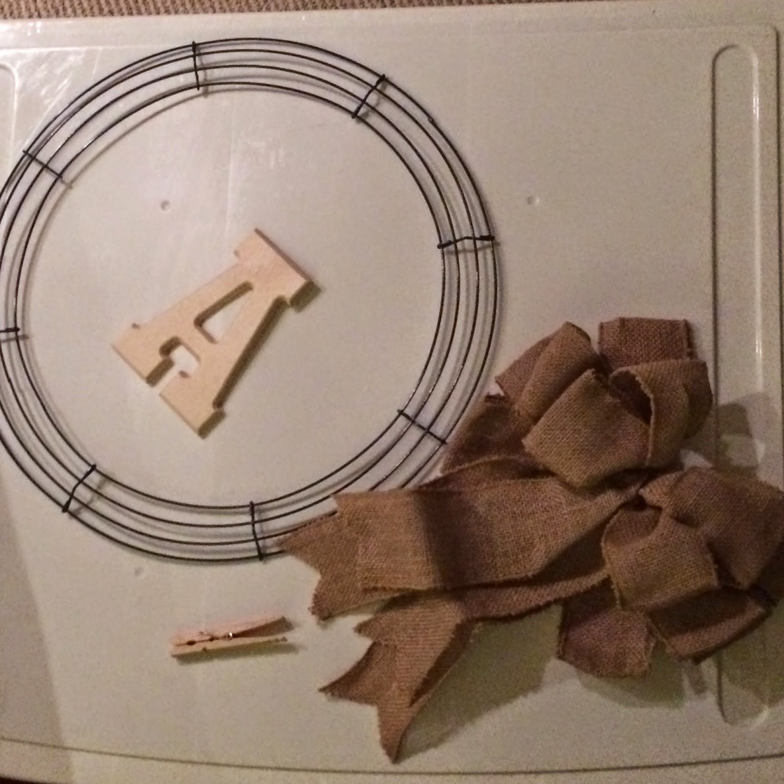 Germerican Adventures: How to Make a Gift Card Wreath