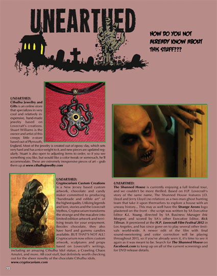 The Cosmicomicon: Strange Aeons: Issue #10 Available for Order ...