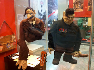 The adventures of a punk dork chick...: The Hitler and Mussolini Puppets