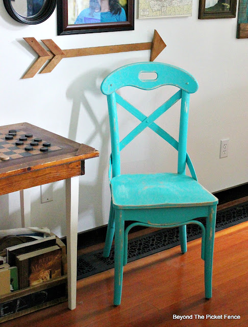 Beyond The Picket Fence: Thrift Store Chair Makeover