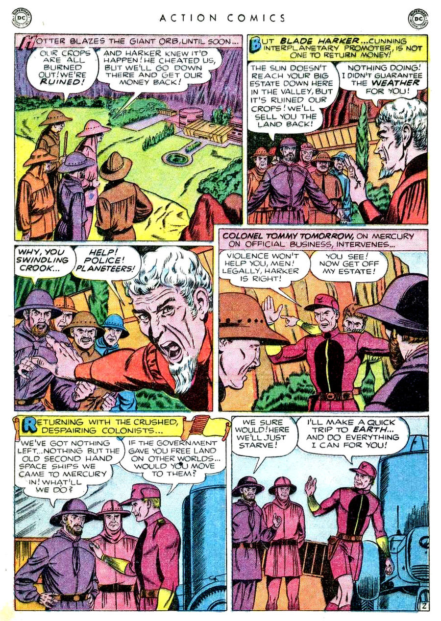 Pappy's Golden Age Comics Blogzine: Number 2290: Tommy Tomorrow is so ...