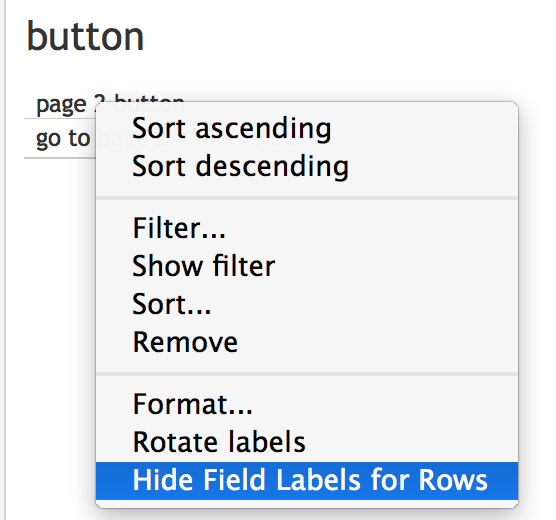 Creating a custom Tableau button