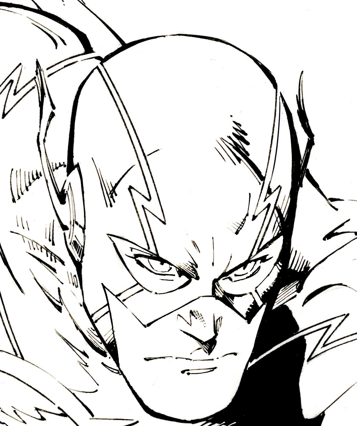 NO ONE EQUALS DOOM!: El Flash de Greg Capullo.