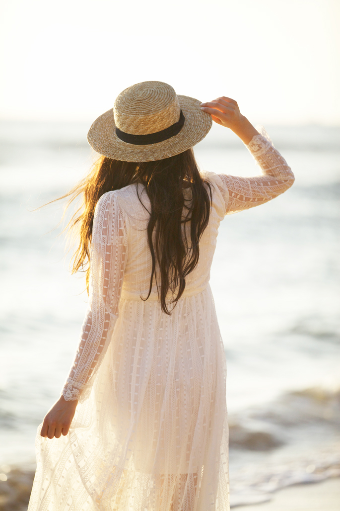 STREET STYLE INSPIRATION; STRAW HATS.-