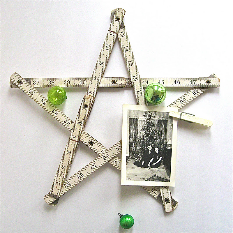 anything goes here: folding ruler stars are back. tis the season. and ...