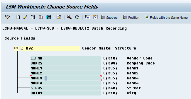 LSMW Batch Input Recording Step-By-Step Manual - Sap 4 All