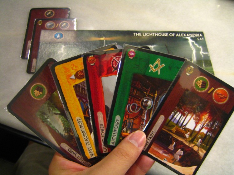 Hiew's Boardgame Blog: 7 Wonders