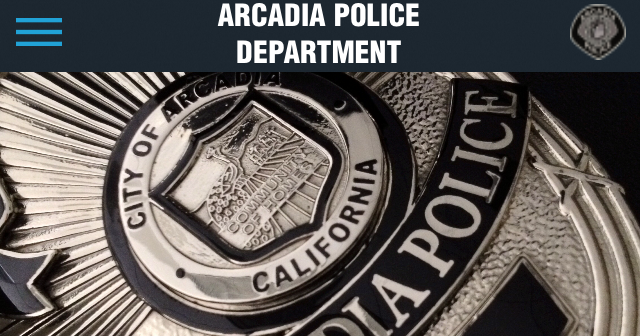 Arcadia Police Department News & Information Blog: The Arcadia Police ...