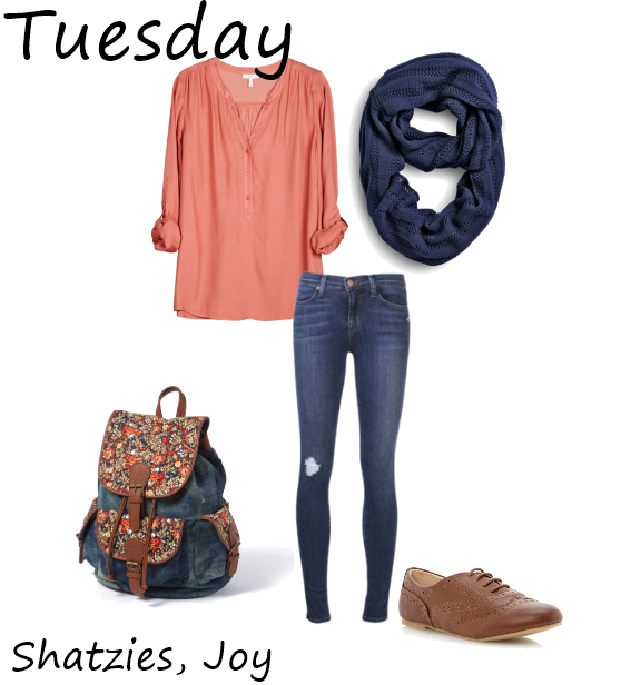 Shatzies: Outfits from Monday to Friday♥
