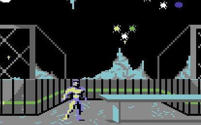 VGJUNK: THE RUNNING MAN (COMMODORE 64)