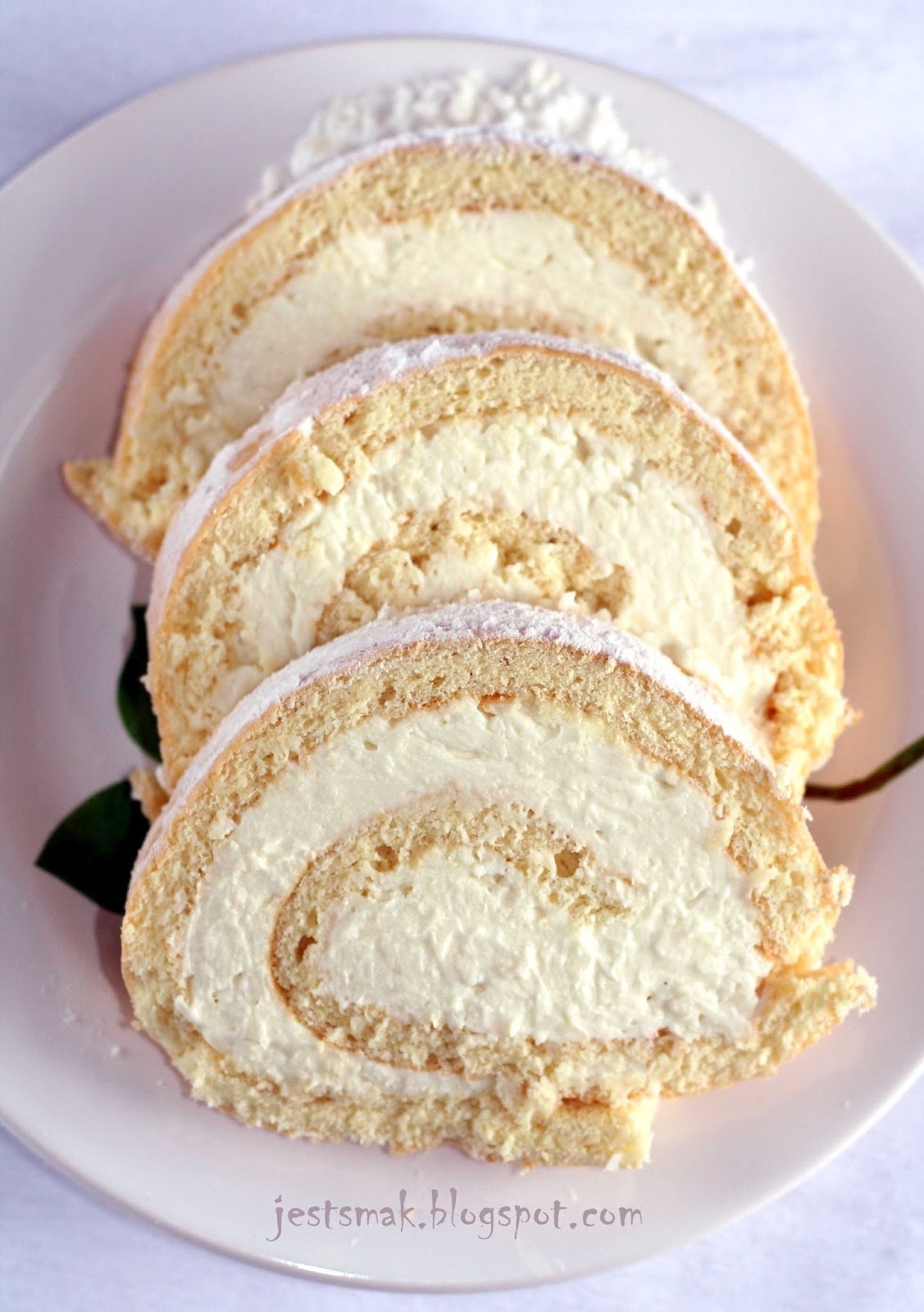 Jest Smak: Rolada kokosowa