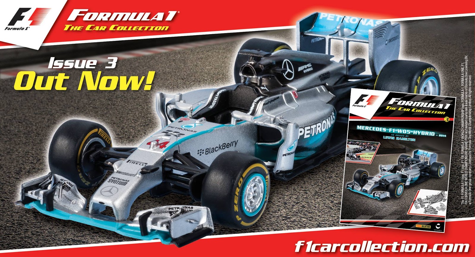F1 The Car Collection 1/43 Panini England | Colecciones Chéveres